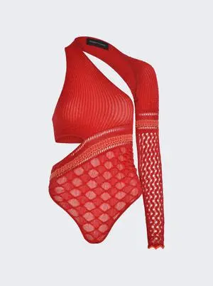 ROBERTA EINER Dina Bodysuit Orange
