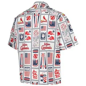 Reyn Spooner St. Louis Cardinals Americana Button-up Shirt - White