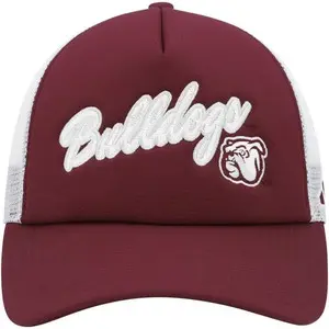 Adidas Mississippi State Bulldogs Script Trucker Snapback Hat