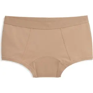 TOMBOYX First Line Stretch Cotton Period Boyshorts Chai