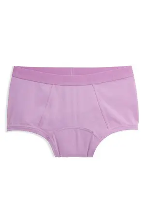 TOMBOYX First Line Stretch Cotton Period Boyshorts Sugar Violet