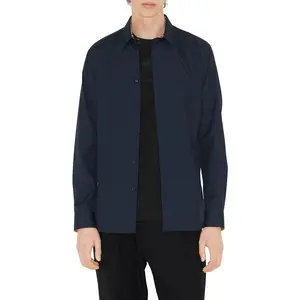 Burberry Sherfield Equestrian Knight Stretch Cotton Button-up Shirt