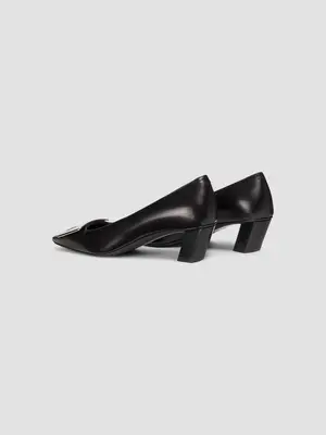 ROGER VIVIER Belle Vivier 45mm Leather Pumps - Black
