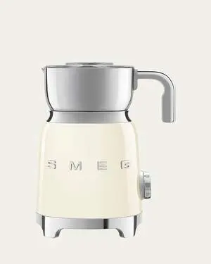 SMEG Retro-style Milk Frother - Cream