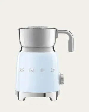 SMEG Retro-style Milk Frother Pastel Blue