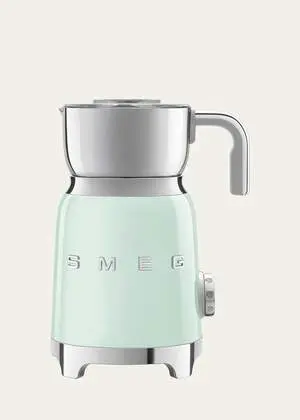 SMEG Retro-style Milk Frother - Pastel Green