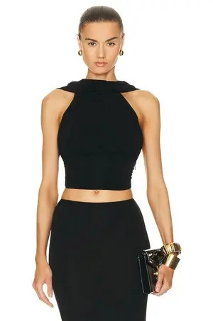 Saint Laurent Draped Top