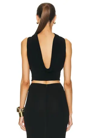 Saint Laurent Draped Top