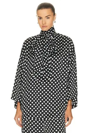 Saint Laurent Satin Blouse