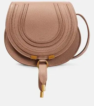 Chloé Chloé Marcie Small Leather Shoulder Bag Pink