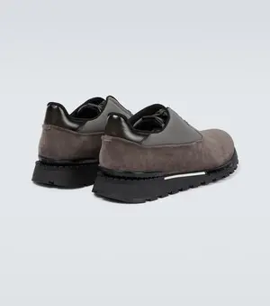 Berluti Fast Track Suede Sneakers
