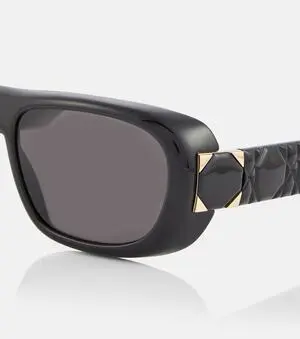 Dior Lady 95.22 S1i Square Sunglasses - Black