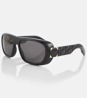 Dior Lady 95.22 S1i Square Sunglasses - Black