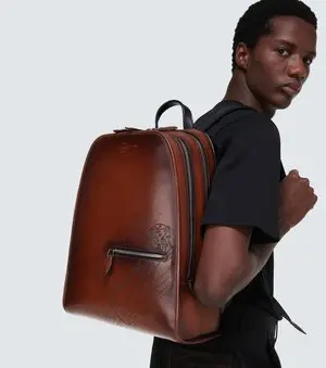 Berluti Leather Backpack