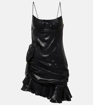 Alessandra Rich Draped Minidress