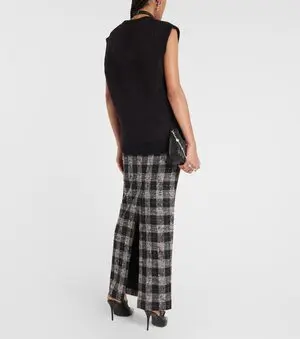 Alessandra Rich Bear Wool-blend Vest