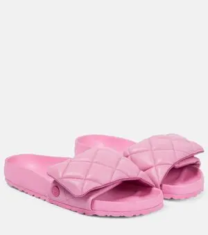 BIRKENSTOCK Sylt Quilted Leather Slides