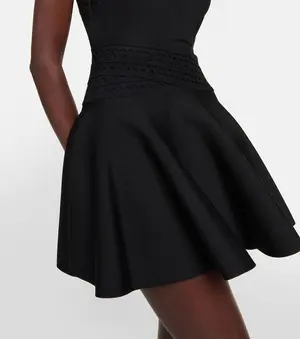 Alaïa Vienne High-rise Miniskirt