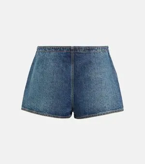 Alaïa Denim Shorts