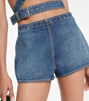 Alaïa Denim Shorts