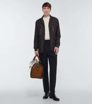 Berluti Jour Off Leather Travel Bag
