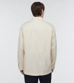 Sunspel Cotton And Linen Jacket