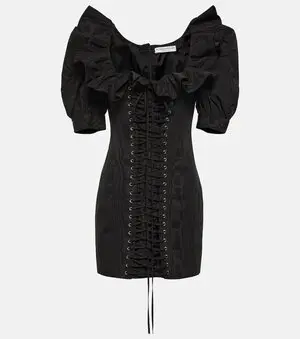 Alessandra Rich Puff Sleeve Cocktail Dresses