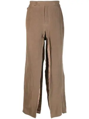 VIVIENNE WESTWOOD Side-slits Flared Trousers