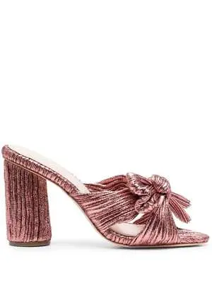 LOEFFLER RANDALL Penny Heeled Sandals - Pink