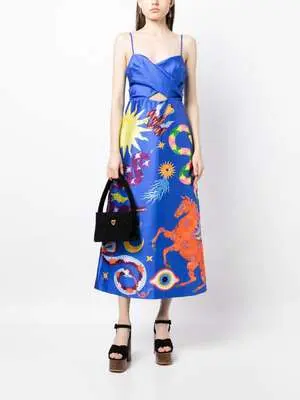 ALEMAIS Guardian Midi Dress