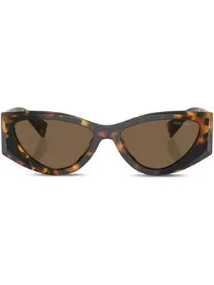 Miu Miu Tortoiseshell Cat-eye Sunglasses