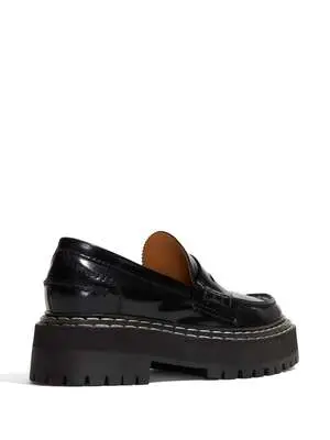 Proenza Schouler Lug-sole Leather Loafers