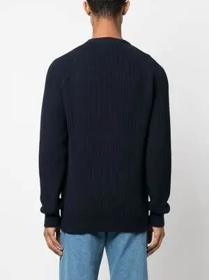 Lacoste Logo-patch Knitted Cardigan