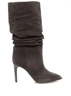 Paris Texas 90mm Heeled Suede Boots