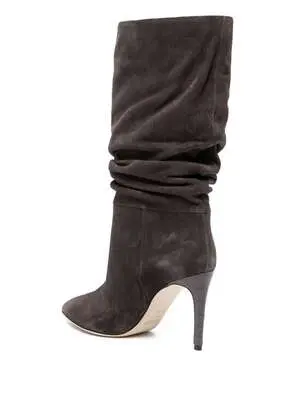 Paris Texas 90mm Heeled Suede Boots