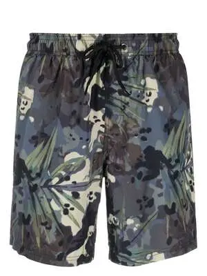 Sundek Graphic-print Swim Shorts