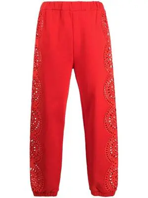 Stella McCartney Broderie-anglaise Track Pants