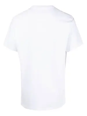Barbour Logo-print Chest-pocket T-shirt - White