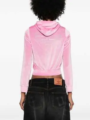 Balenciaga Bb Paris Zip-up Hoodie