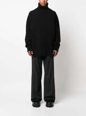 Raf Simons Mid-rise Wide-leg Trousers