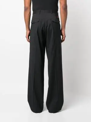 Raf Simons Mid-rise Wide-leg Trousers
