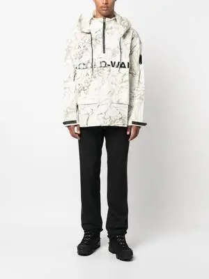 A-COLD-WALL* Marble-print Zip-up Jacket