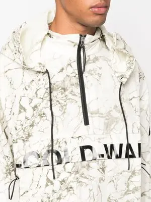 A-COLD-WALL* Marble-print Zip-up Jacket