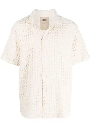OAS Company Cuban-collar Woven Shirt