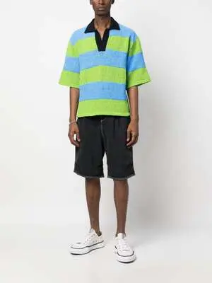Sunnei Knee-length Denim Bermuda Shorts