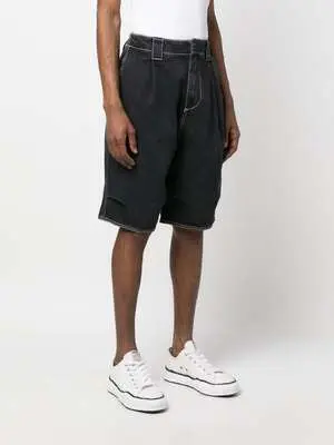 Sunnei Knee-length Denim Bermuda Shorts