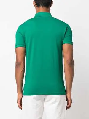 Polo Ralph Lauren Stretch Cotton Polo Shirt With Pony Motif - Green
