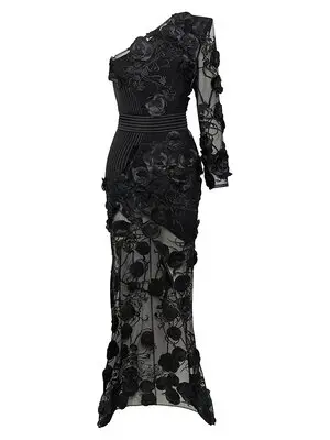 ZHIVAGO I Found Love One-shoulder Gown