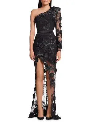 ZHIVAGO I Found Love One-shoulder Gown