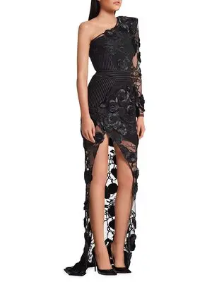 ZHIVAGO I Found Love One-shoulder Gown
